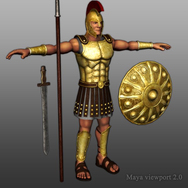 3d greece achilles
