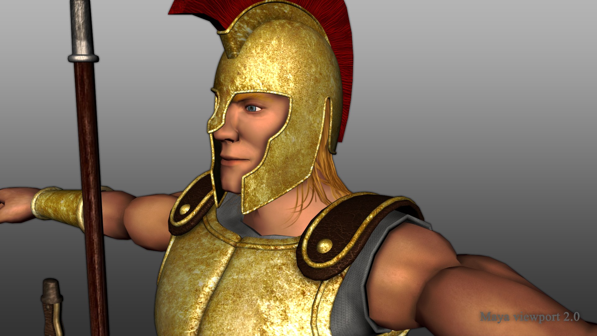 3d Greece Achilles