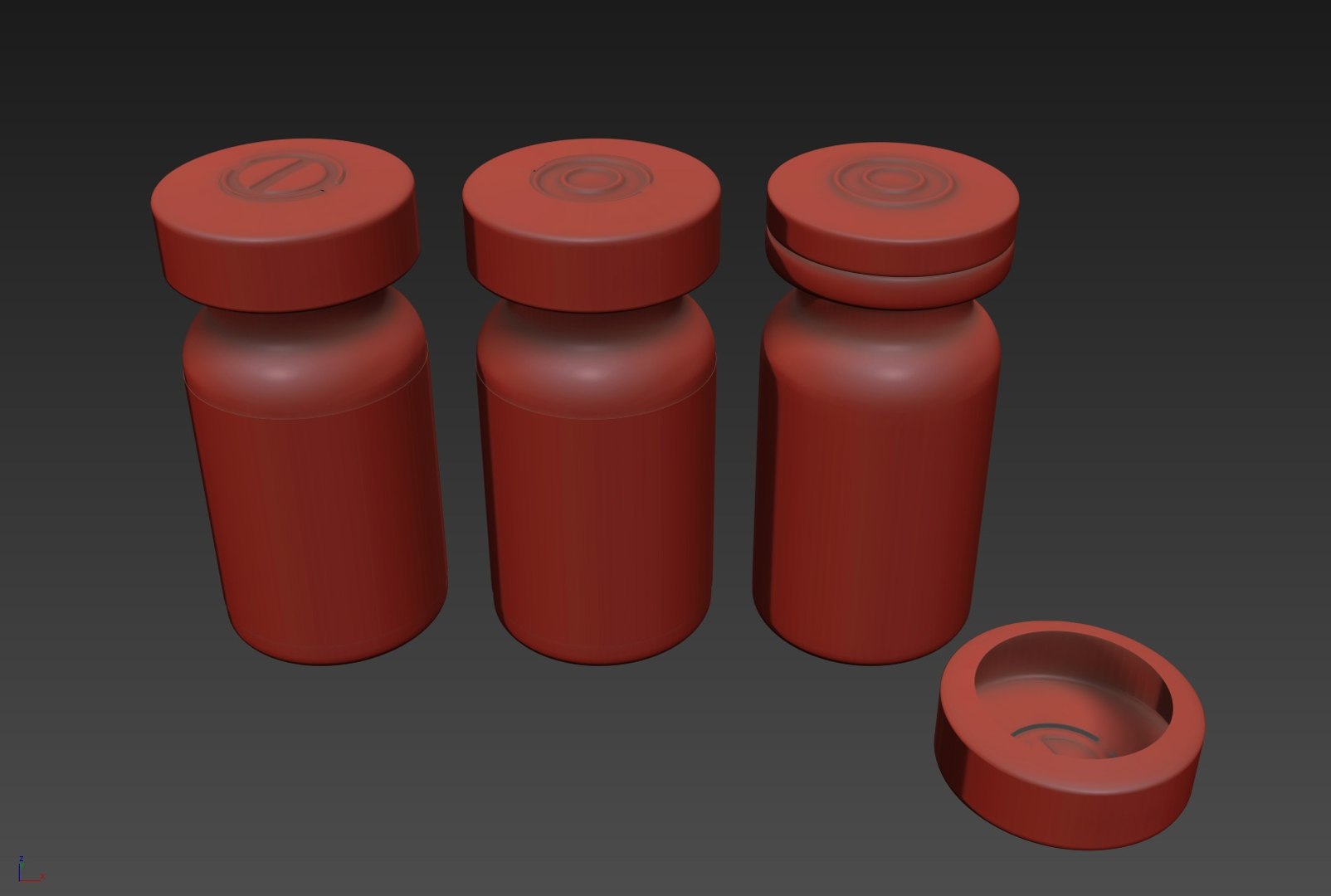 3D Glass Injection Bottle Model - TurboSquid 1666953