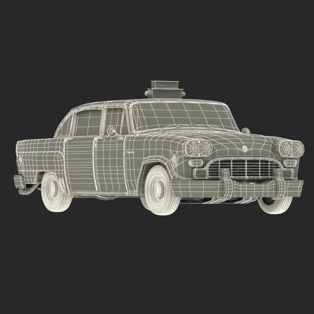 3d Checker Taxicab 1982 Simple