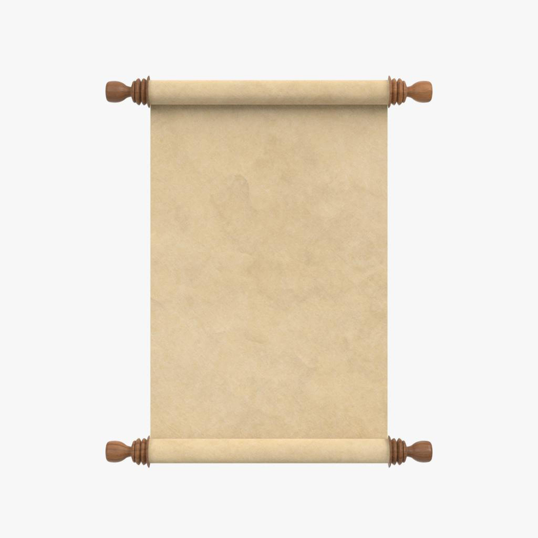 parchment paper scroll