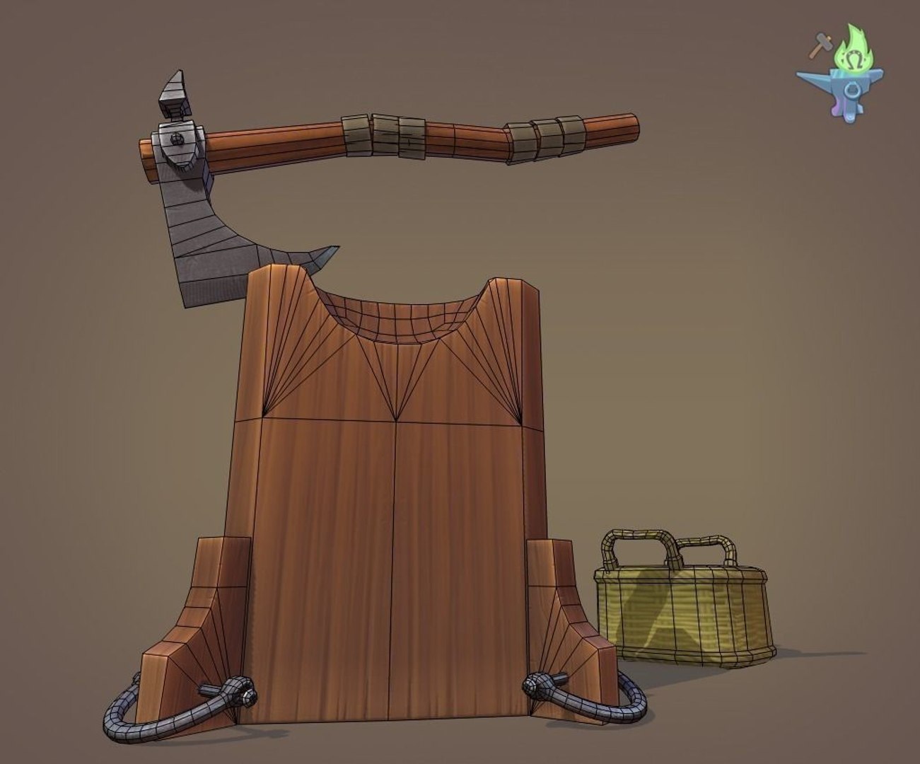 Chopping Block Execution 3D - TurboSquid 1348517