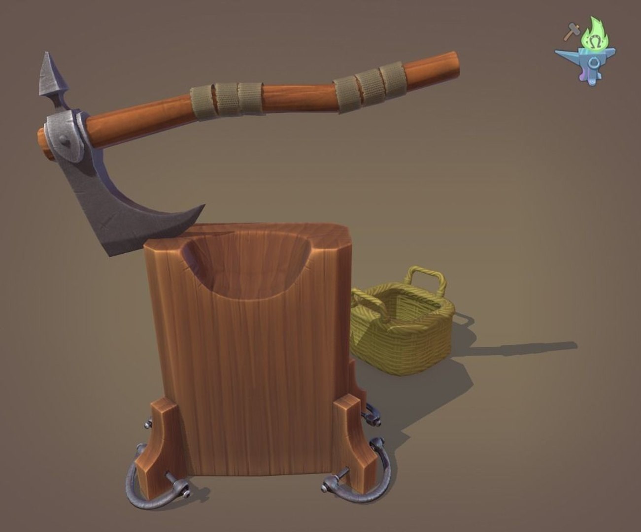 Chopping Block Execution 3D - TurboSquid 1348517