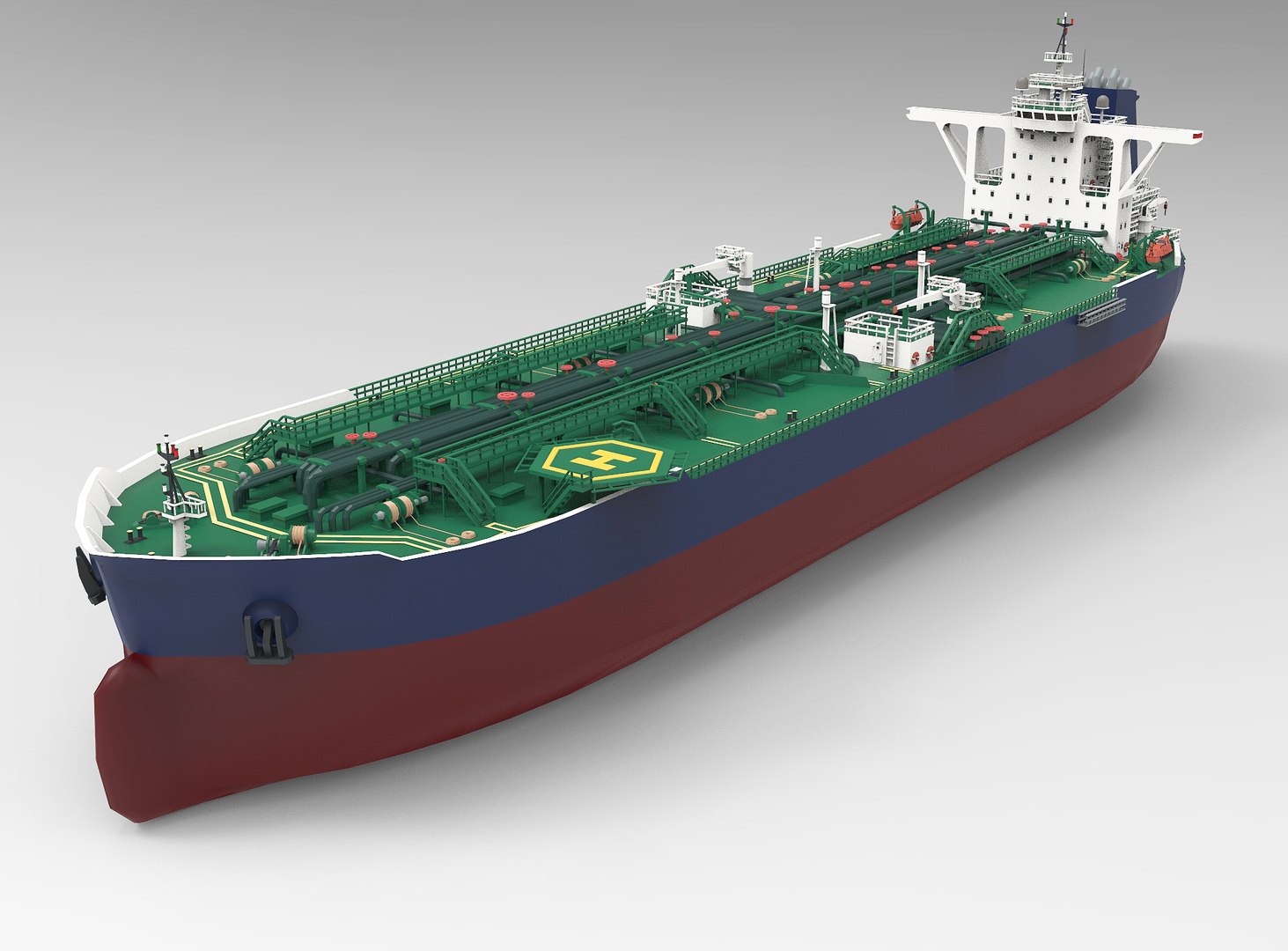 LowPoly ULCC Oil Carrier Model - TurboSquid 1903719