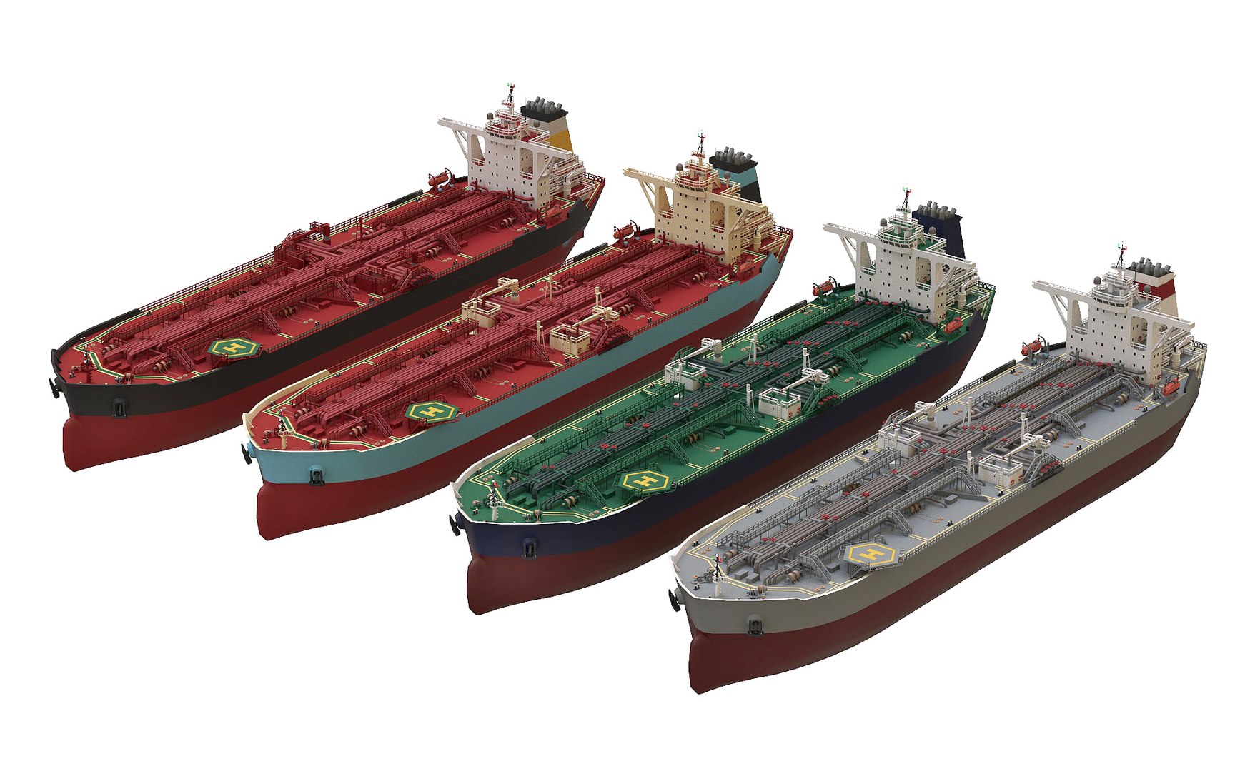 LowPoly ULCC Oil Carrier Model - TurboSquid 1903719