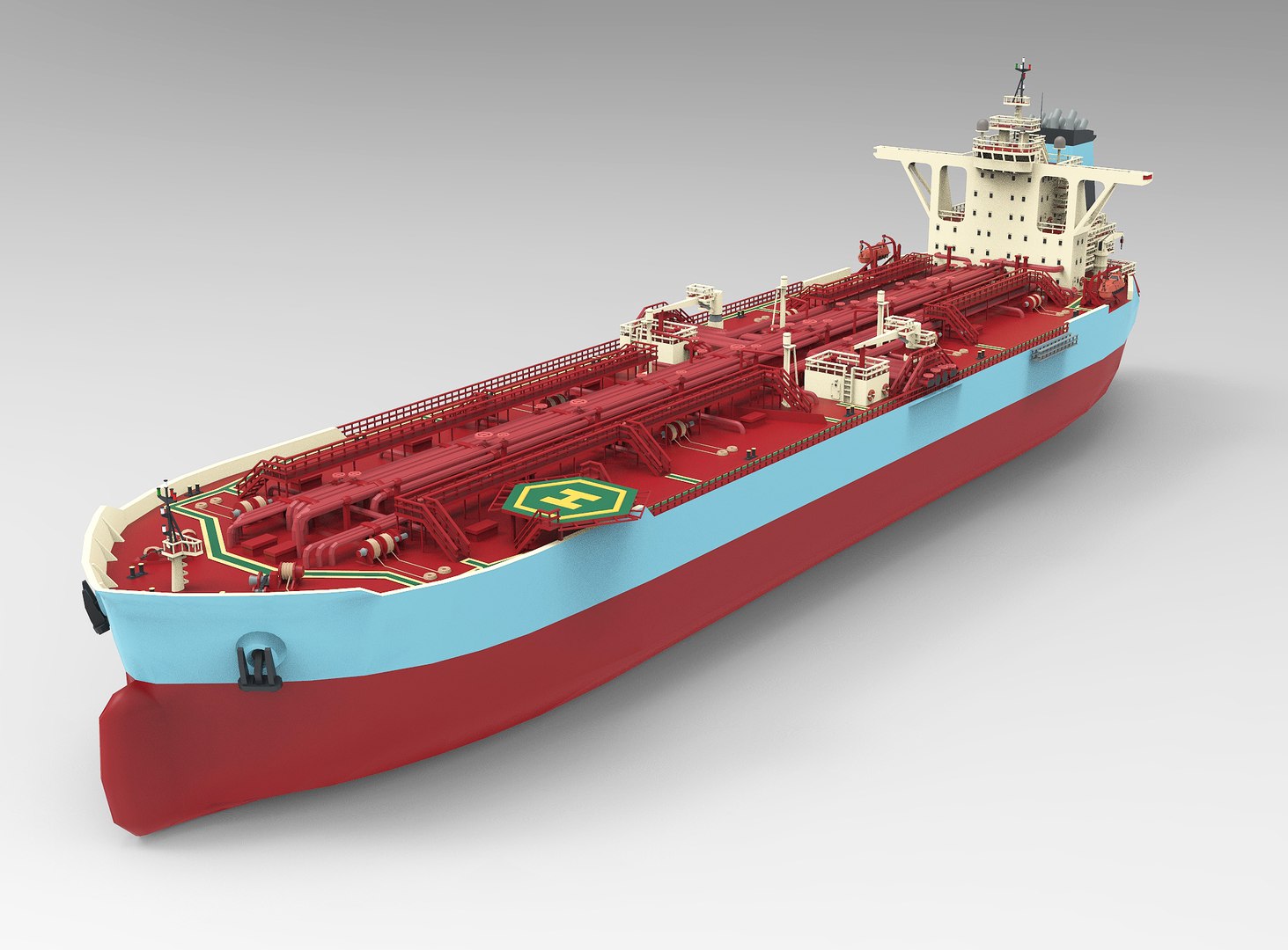 LowPoly ULCC Oil Carrier Model - TurboSquid 1903719
