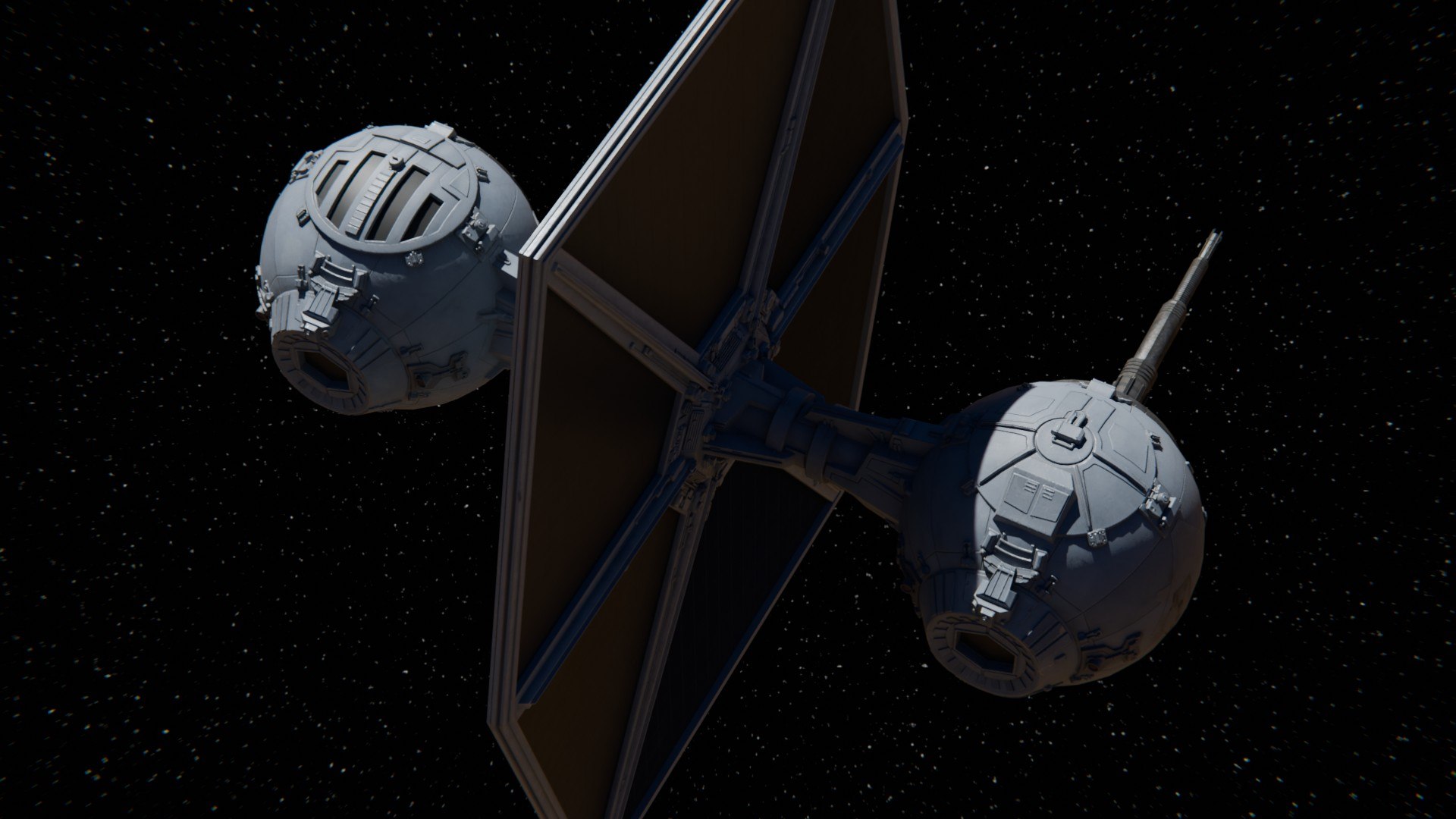 3D Model Star Wars TIE Experimental M1 - TurboSquid 2330493
