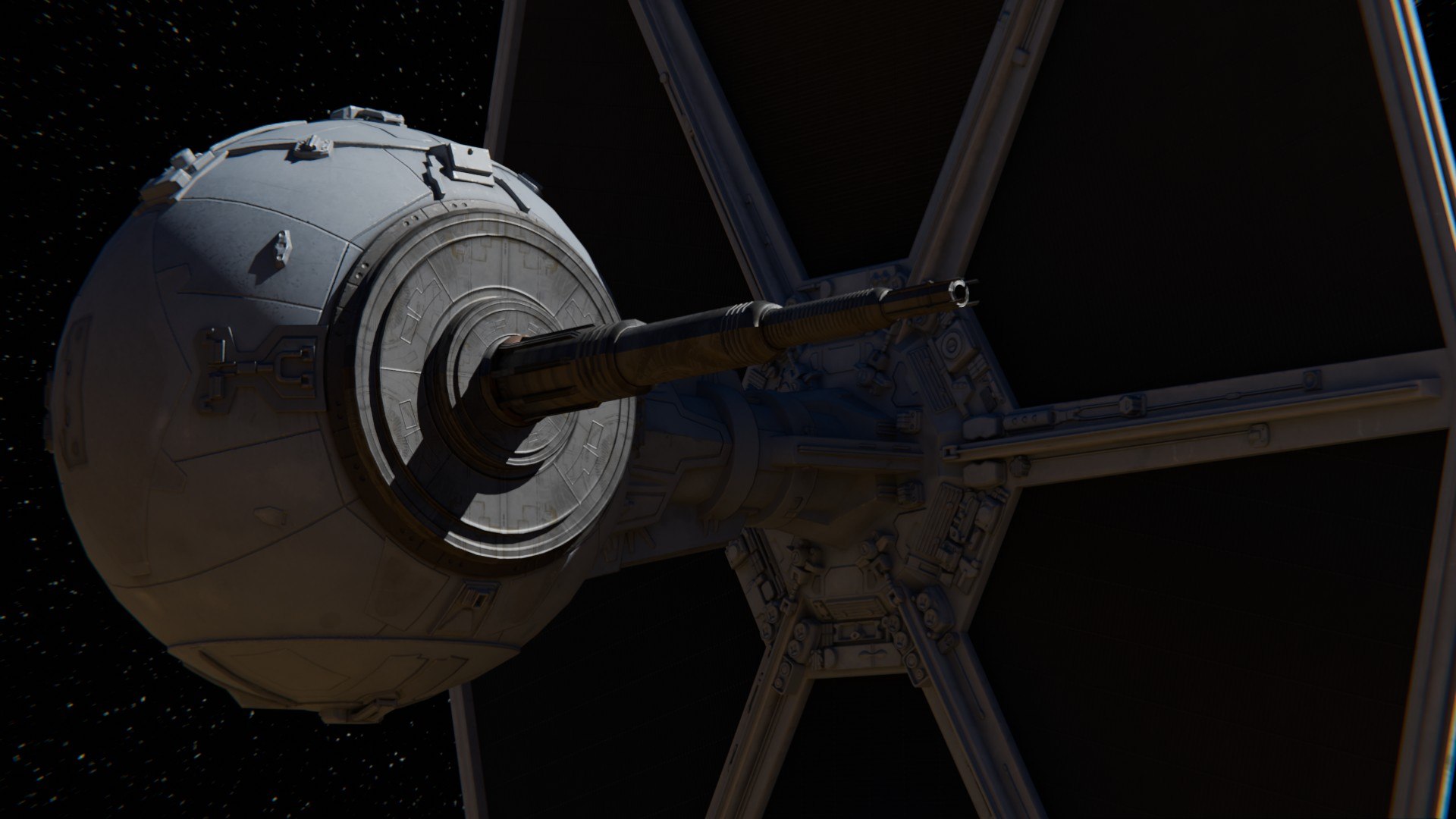 3D Model Star Wars TIE Experimental M1 - TurboSquid 2330493