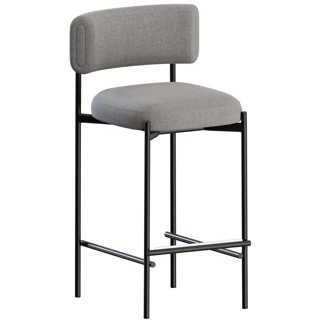 3D Model Amelie H65 H75 M TS Stool By MIDJ - TurboSquid 2299599