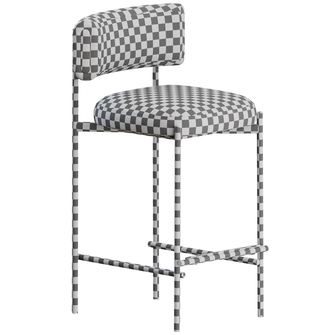 3D Model Amelie H65 H75 M TS Stool By MIDJ - TurboSquid 2299599