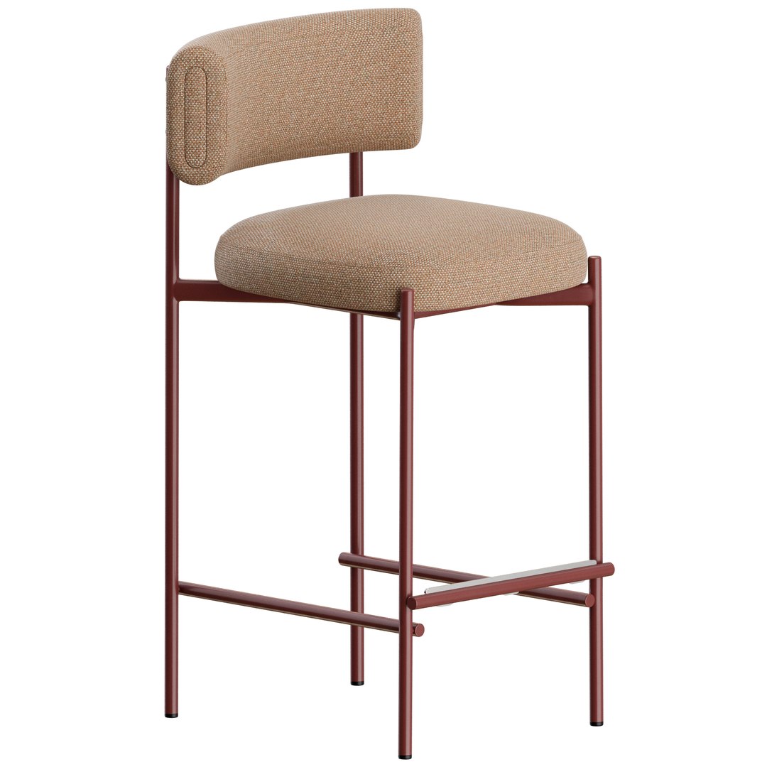 3D Model Amelie H65 H75 M TS Stool By MIDJ - TurboSquid 2299599