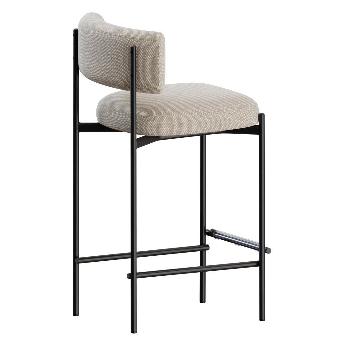 3D Model Amelie H65 H75 M TS Stool By MIDJ - TurboSquid 2299599