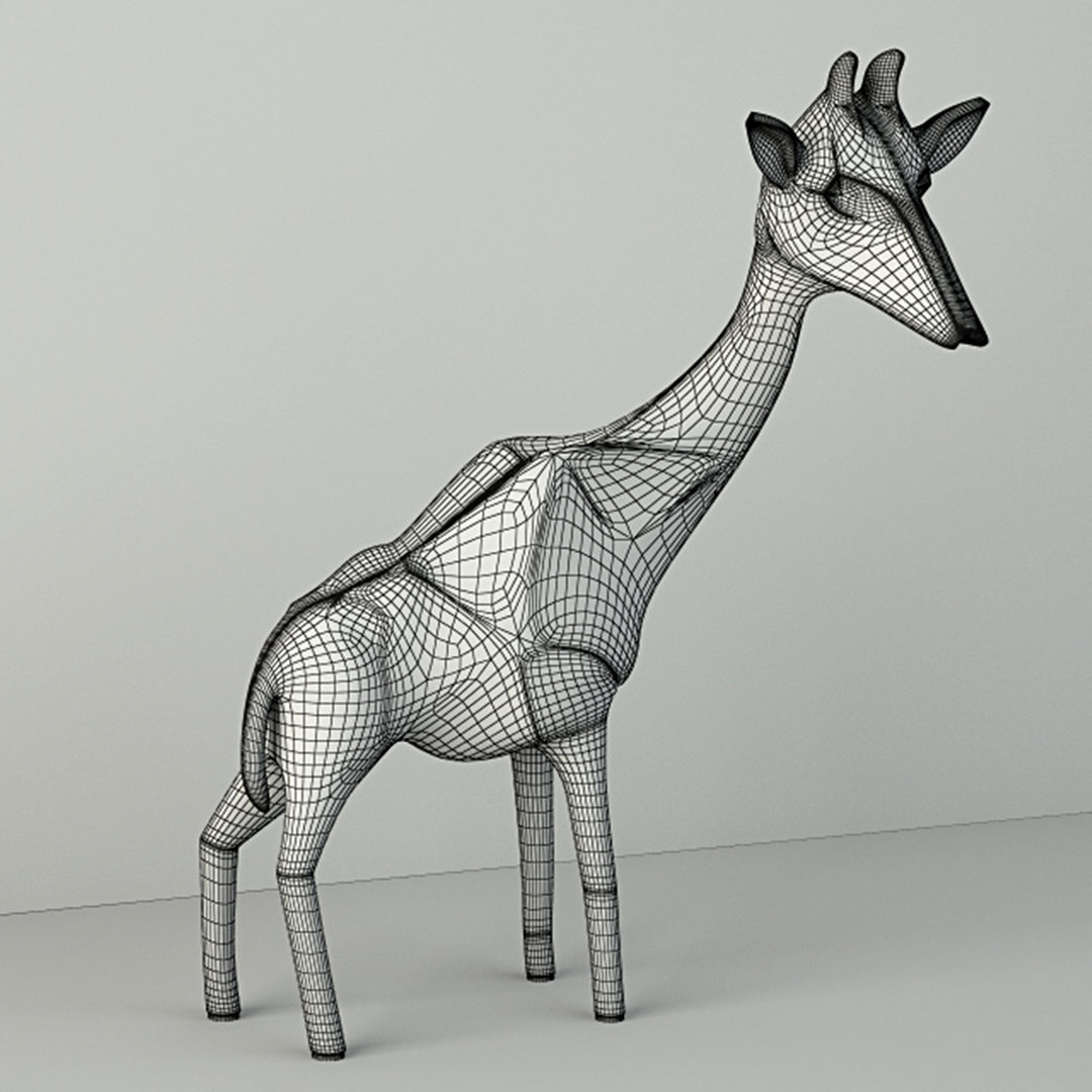 3D decoration giovanni giraffe zara model - TurboSquid 1187252
