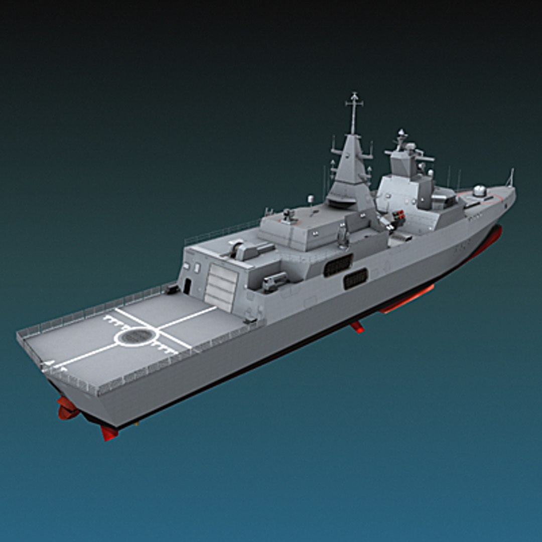 Meko A-200san Class South African 3d Model