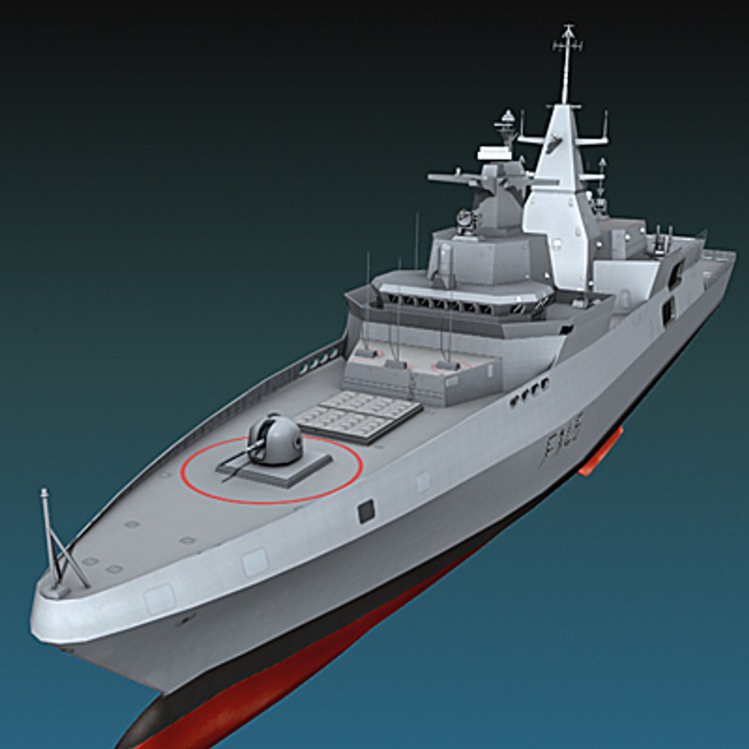 Meko A-200san Class South African 3d Model