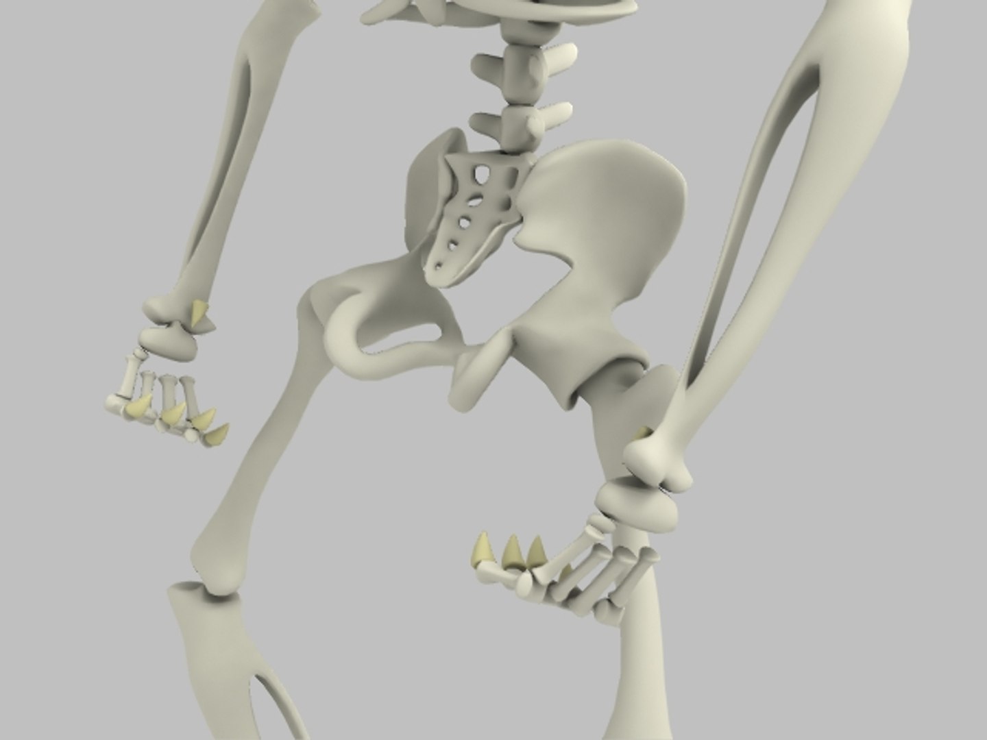 3d Skeleton Beast