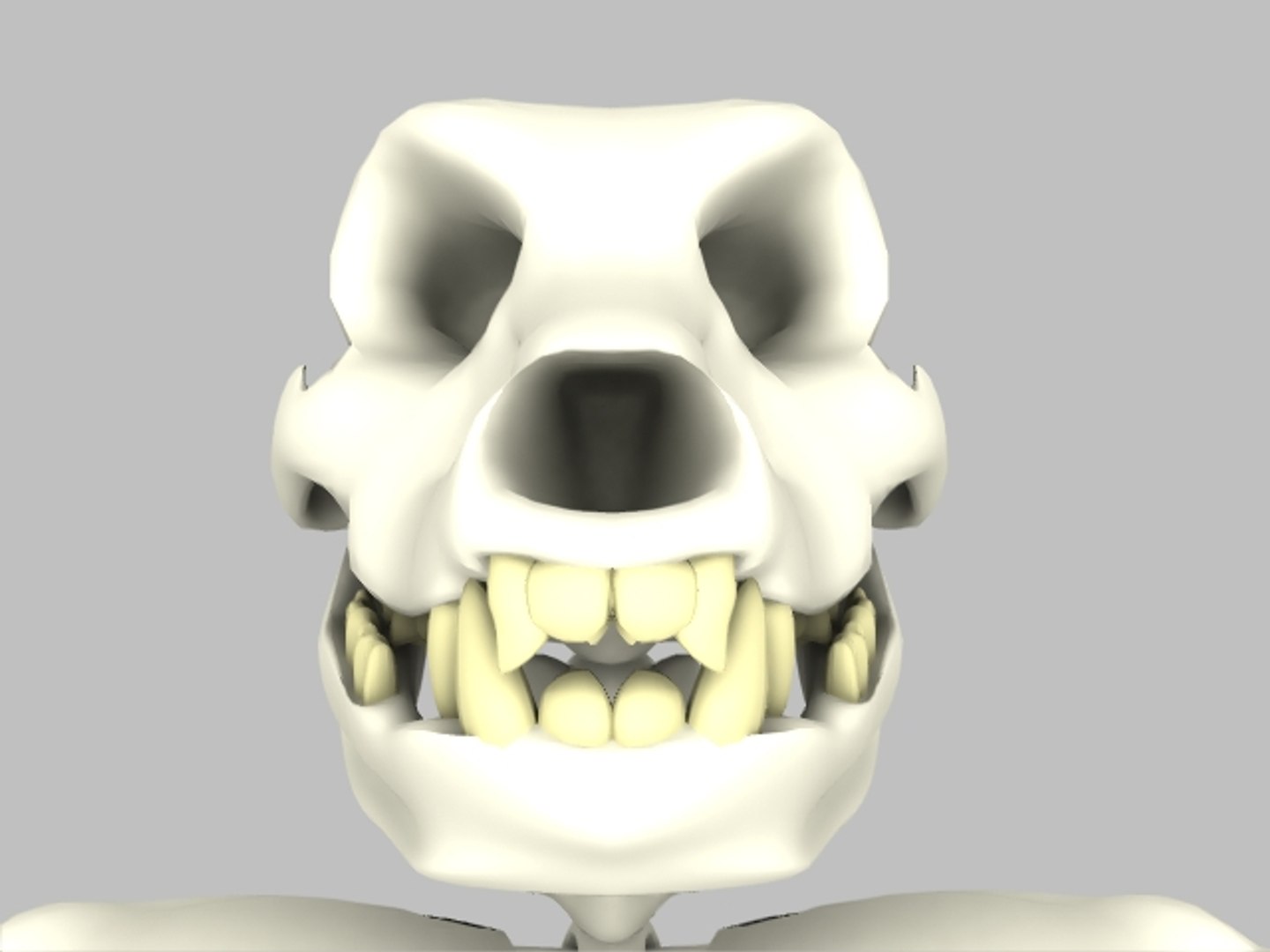 3d Skeleton Beast