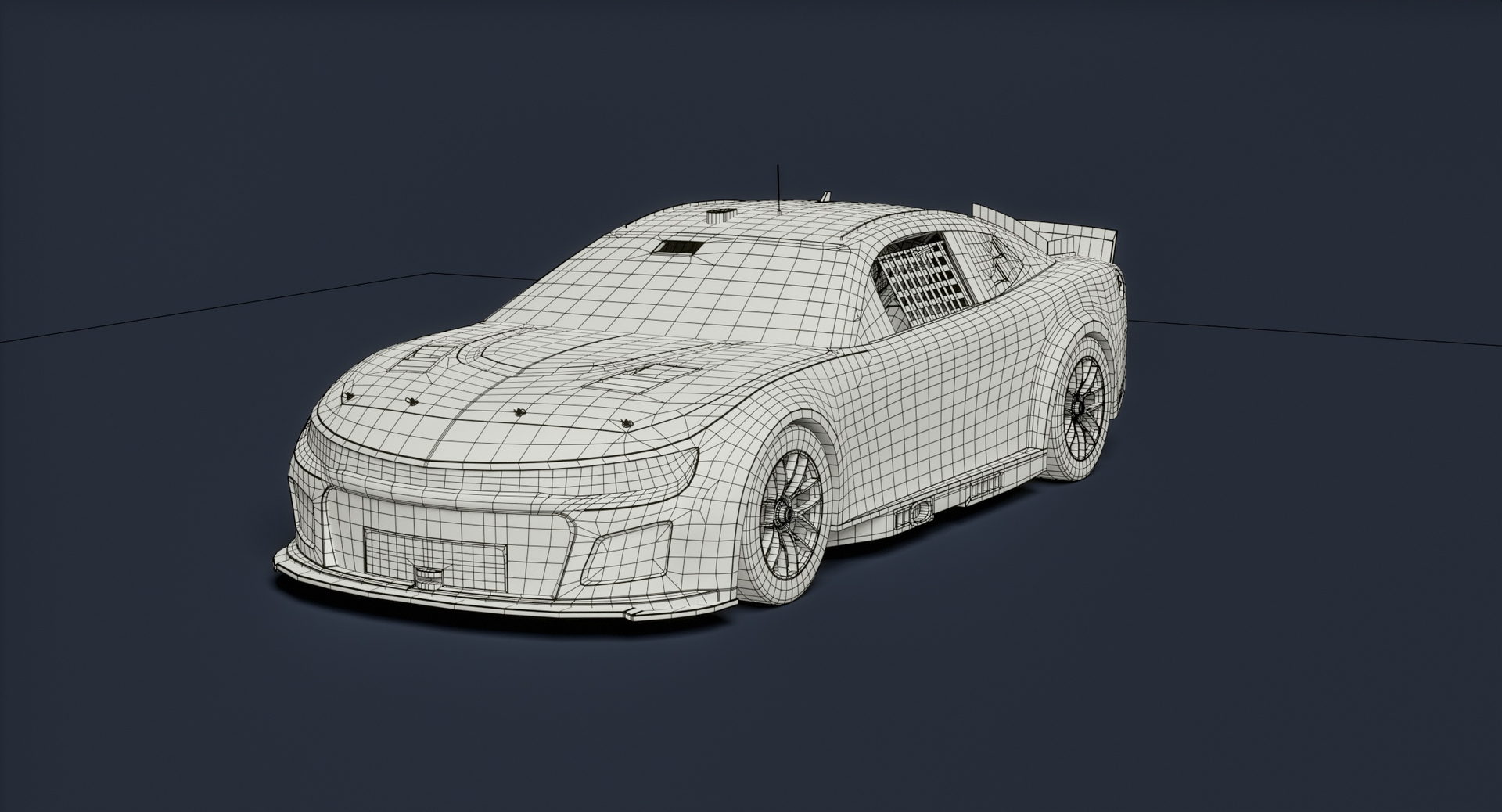 NASCAR Chevrolet ZL1 2025 3D Model - TurboSquid 2413450