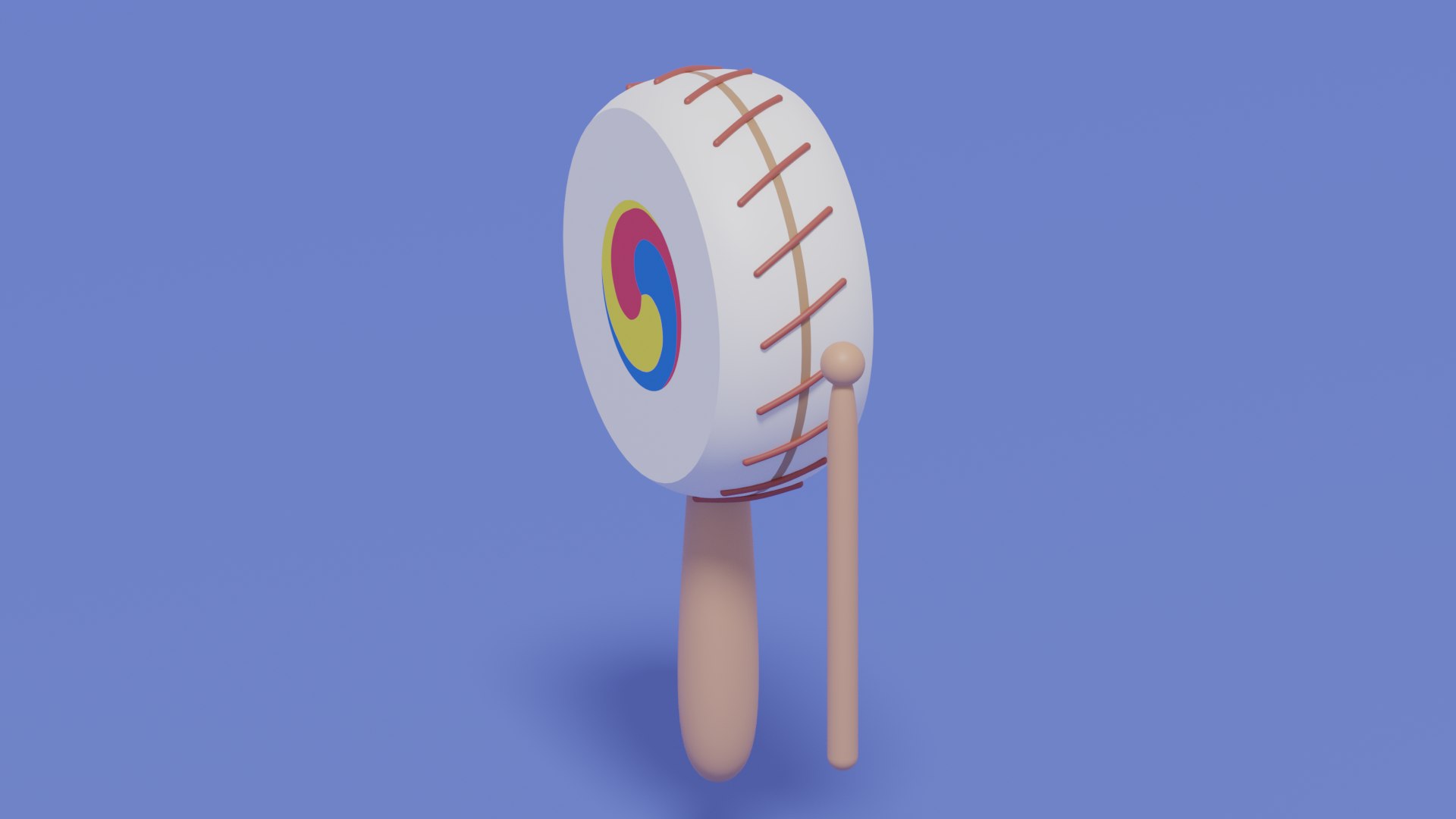 Korean Drum Buk SOGO 3D Model - TurboSquid 2224010