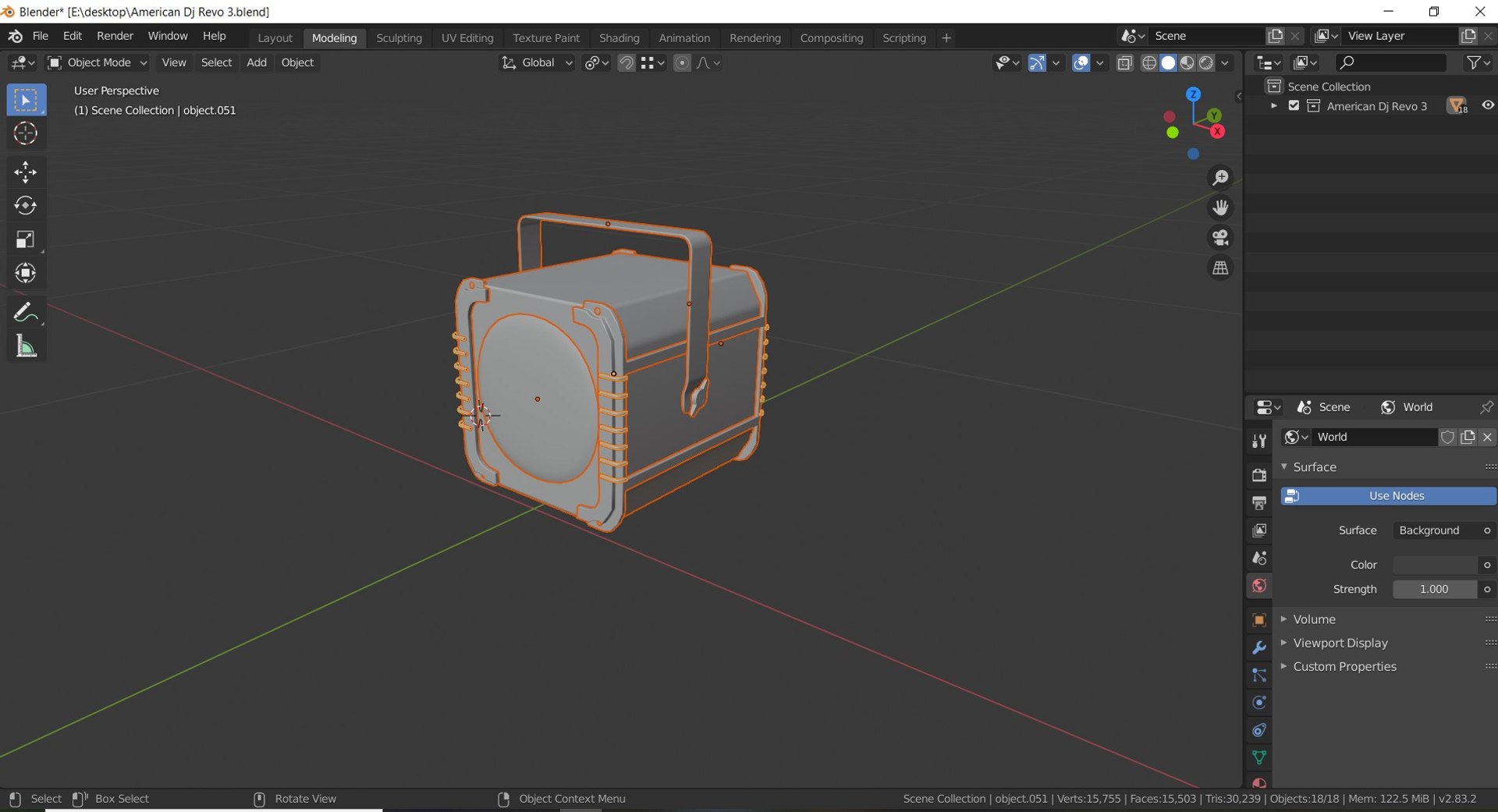 3D American Dj Revo 4 Model - TurboSquid 1655614