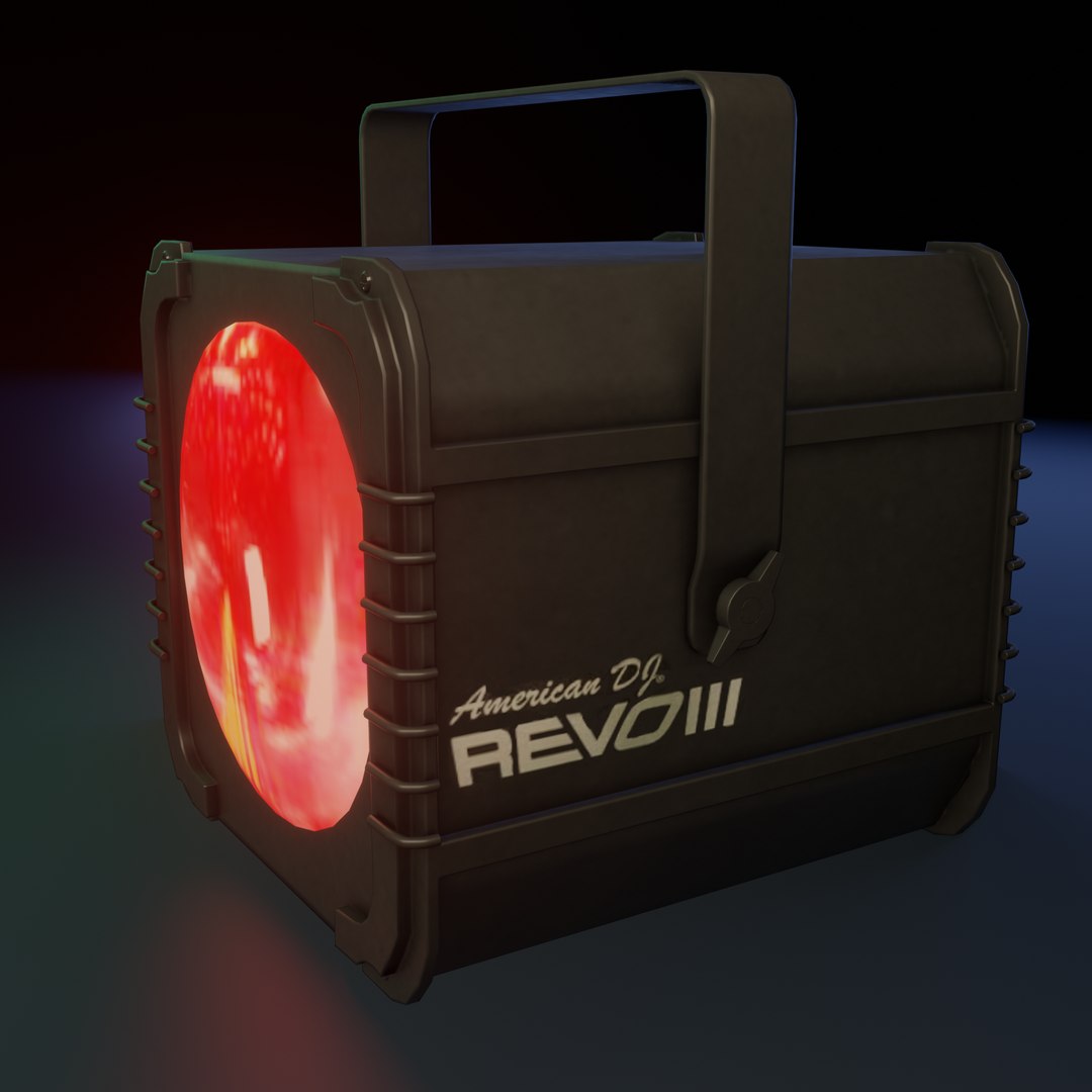 3D American Dj Revo 4 Model - TurboSquid 1655614