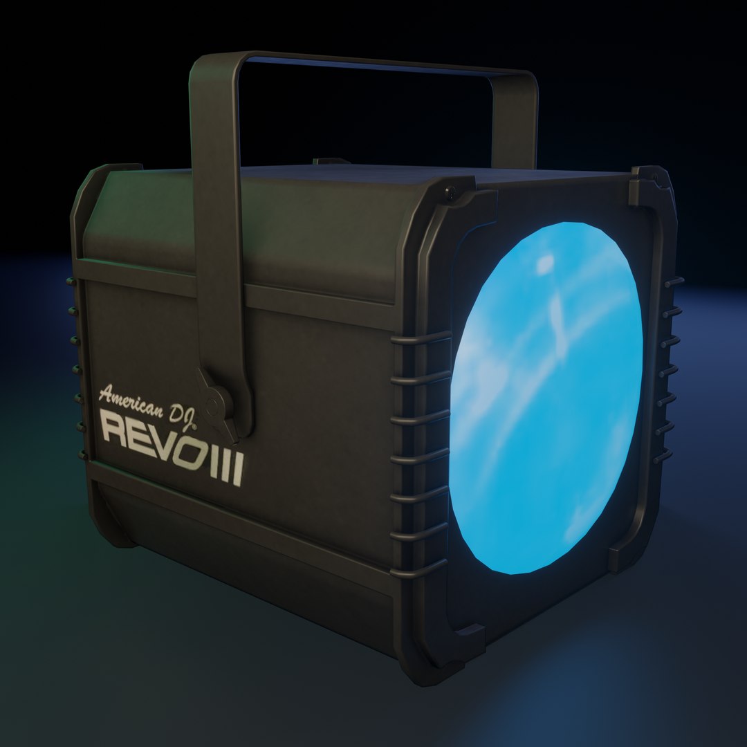 3D American Dj Revo 4 Model - TurboSquid 1655614