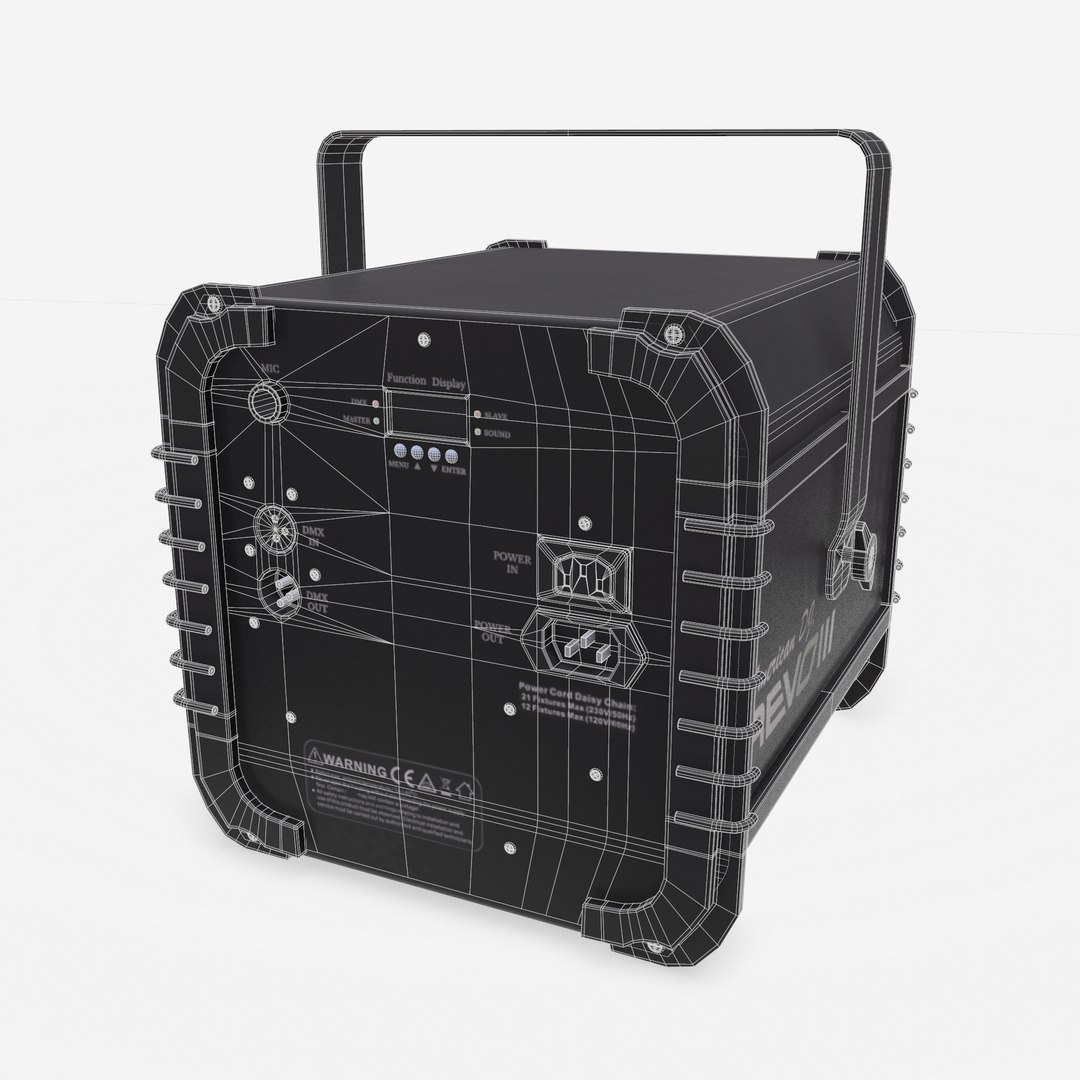 3D American Dj Revo 4 Model - TurboSquid 1655614