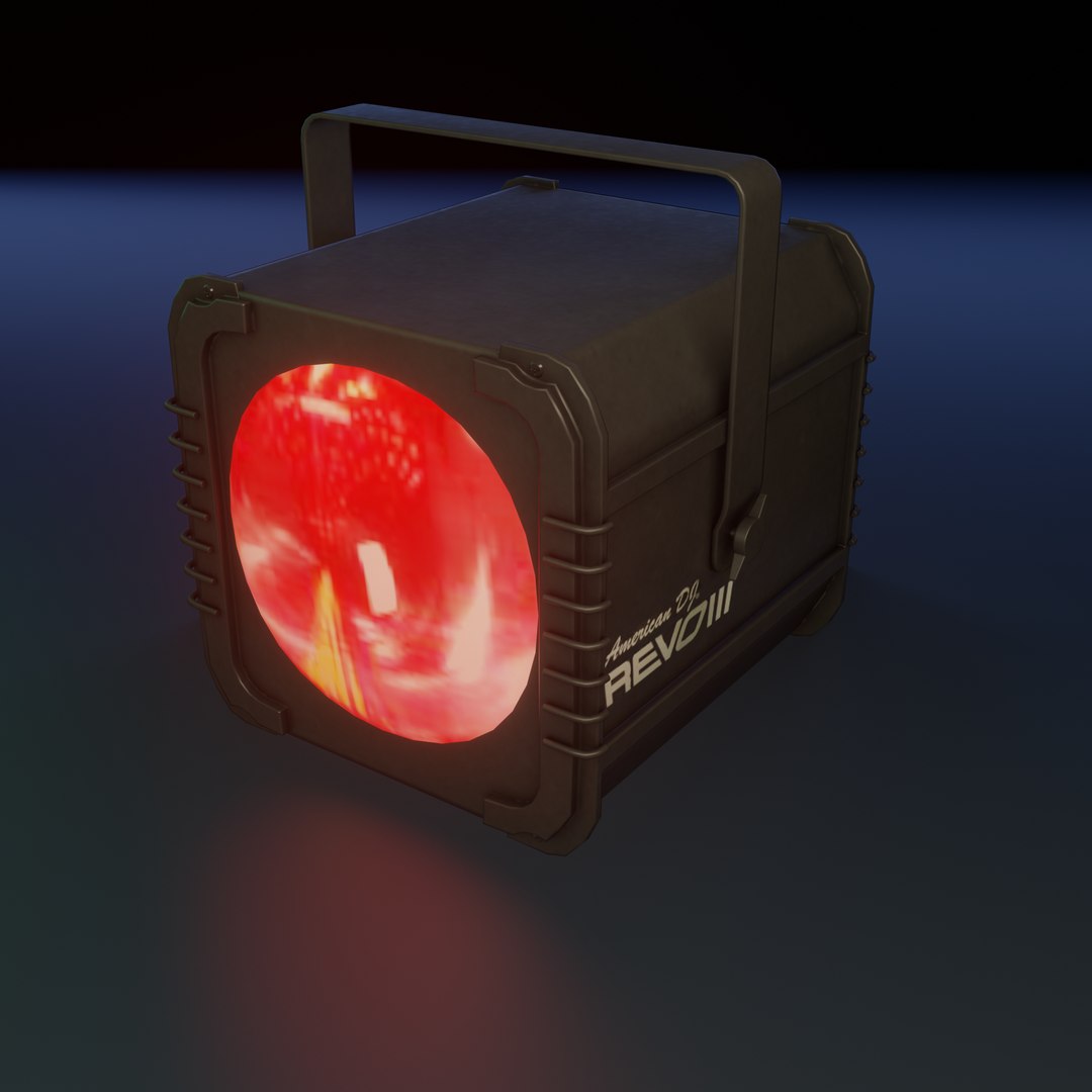 3D American Dj Revo 4 Model - TurboSquid 1655614