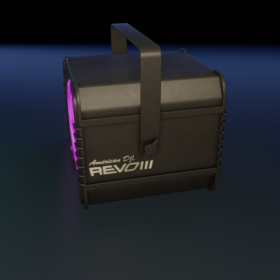 3D American Dj Revo 4 Model - TurboSquid 1655614