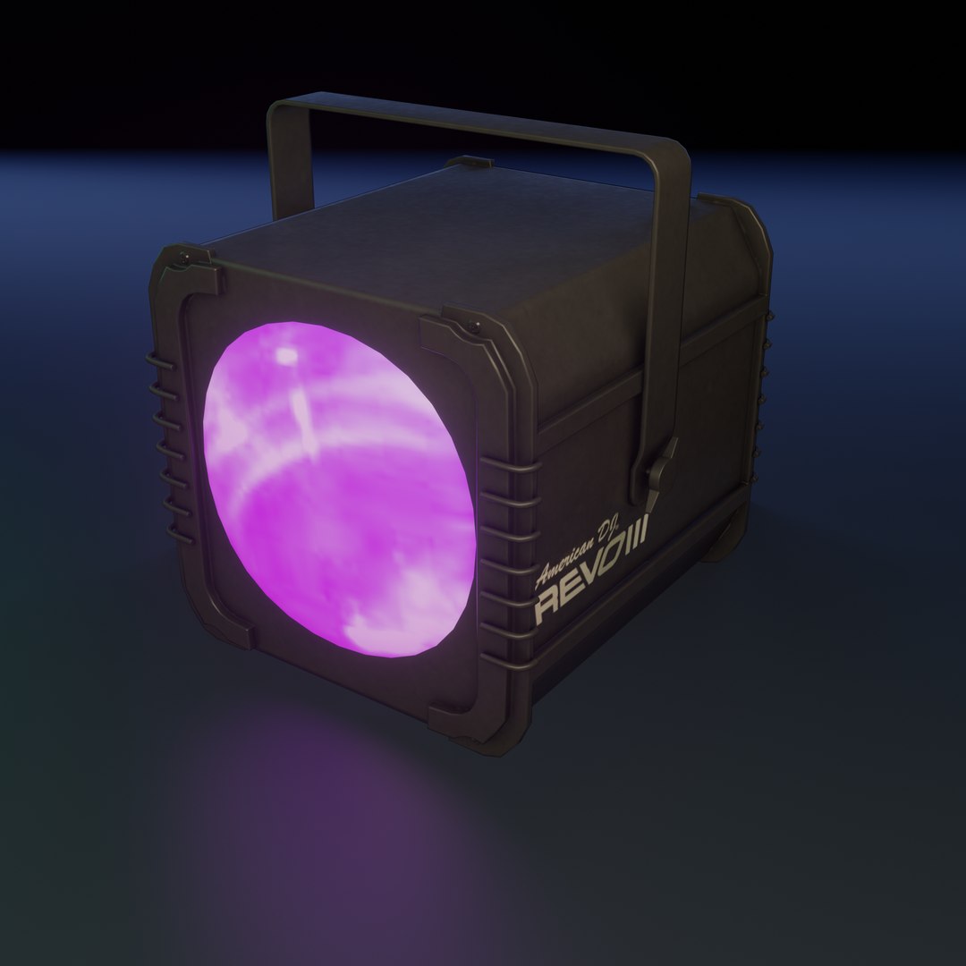 3D American Dj Revo 4 Model - TurboSquid 1655614