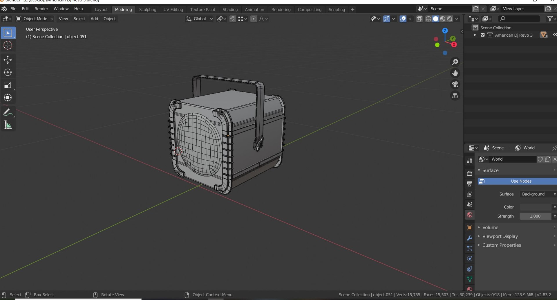 3D American Dj Revo 4 Model - TurboSquid 1655614