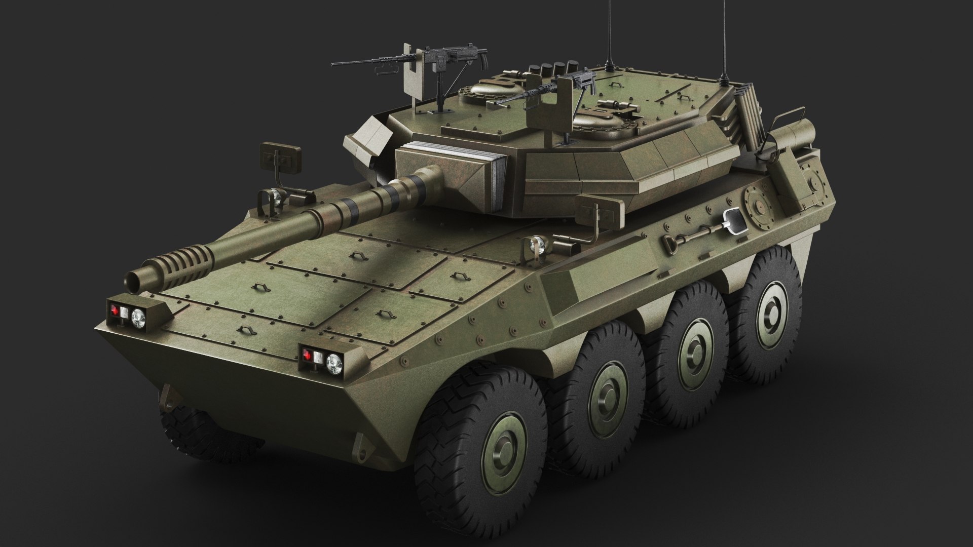 Two Detailed Military Vehicles 3D Model - TurboSquid 2289365