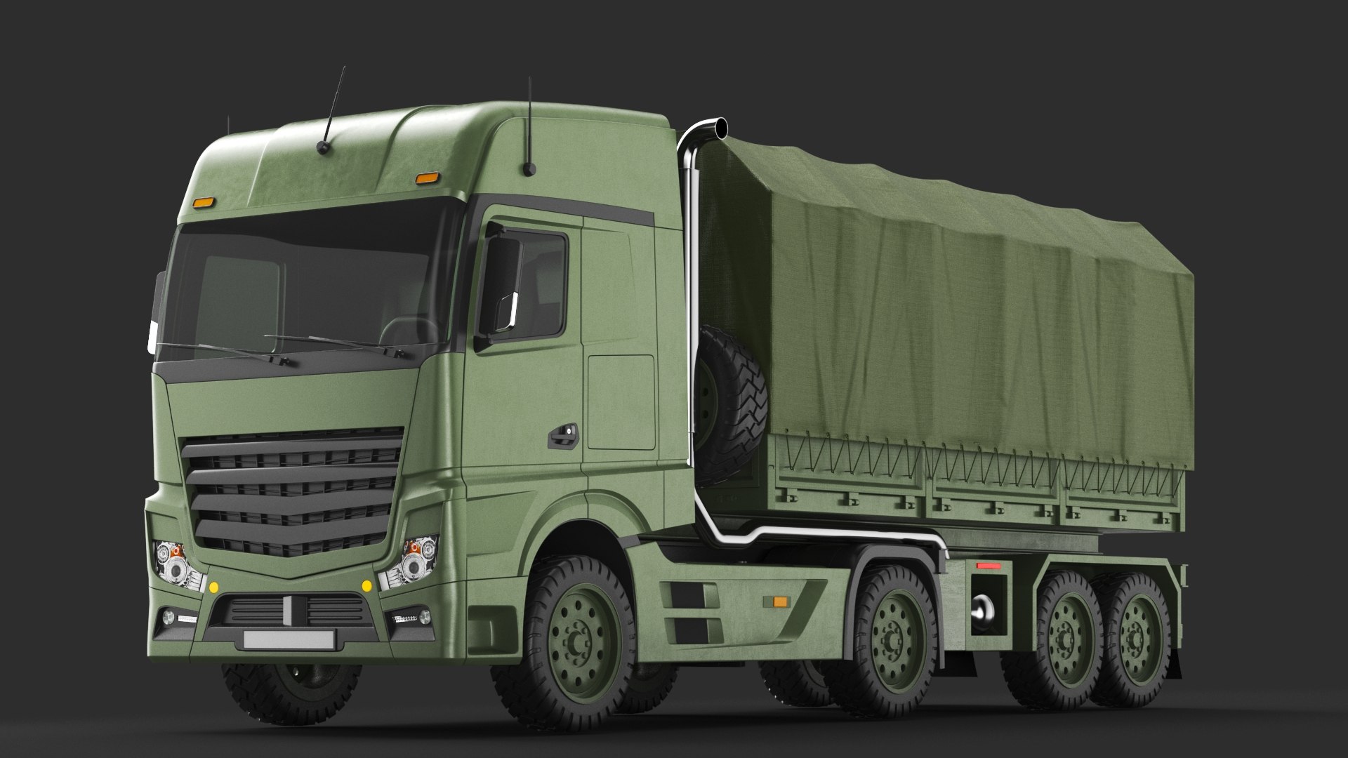 Two Detailed Military Vehicles 3D Model - TurboSquid 2289365