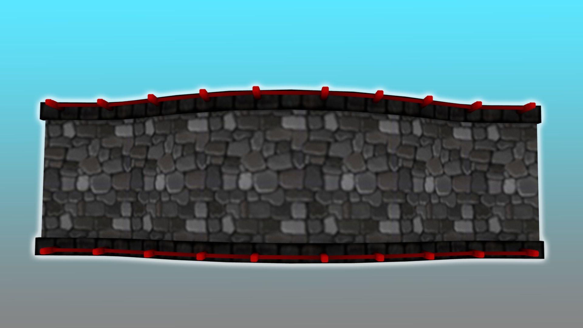 Stone Bridge Model - TurboSquid 2261390