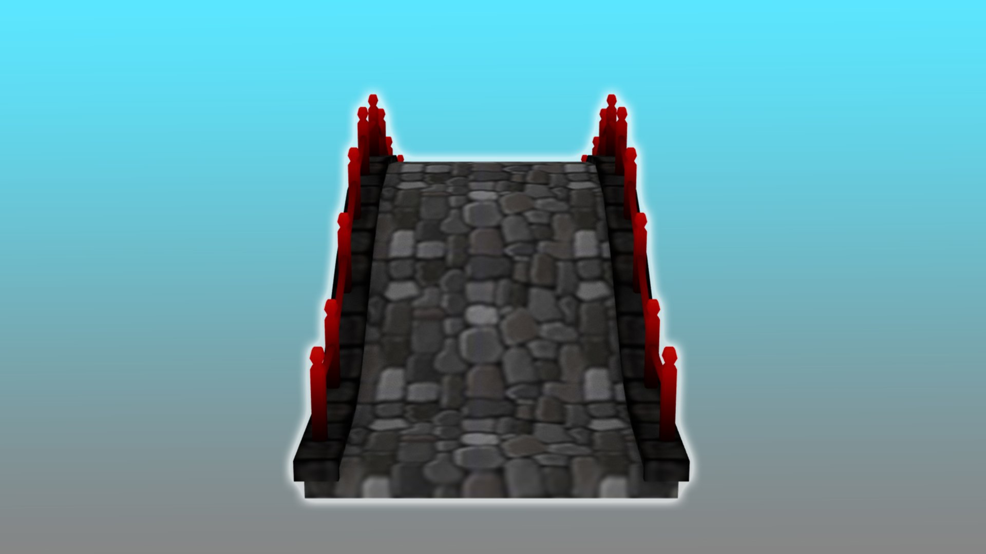 Stone Bridge Model - TurboSquid 2261390