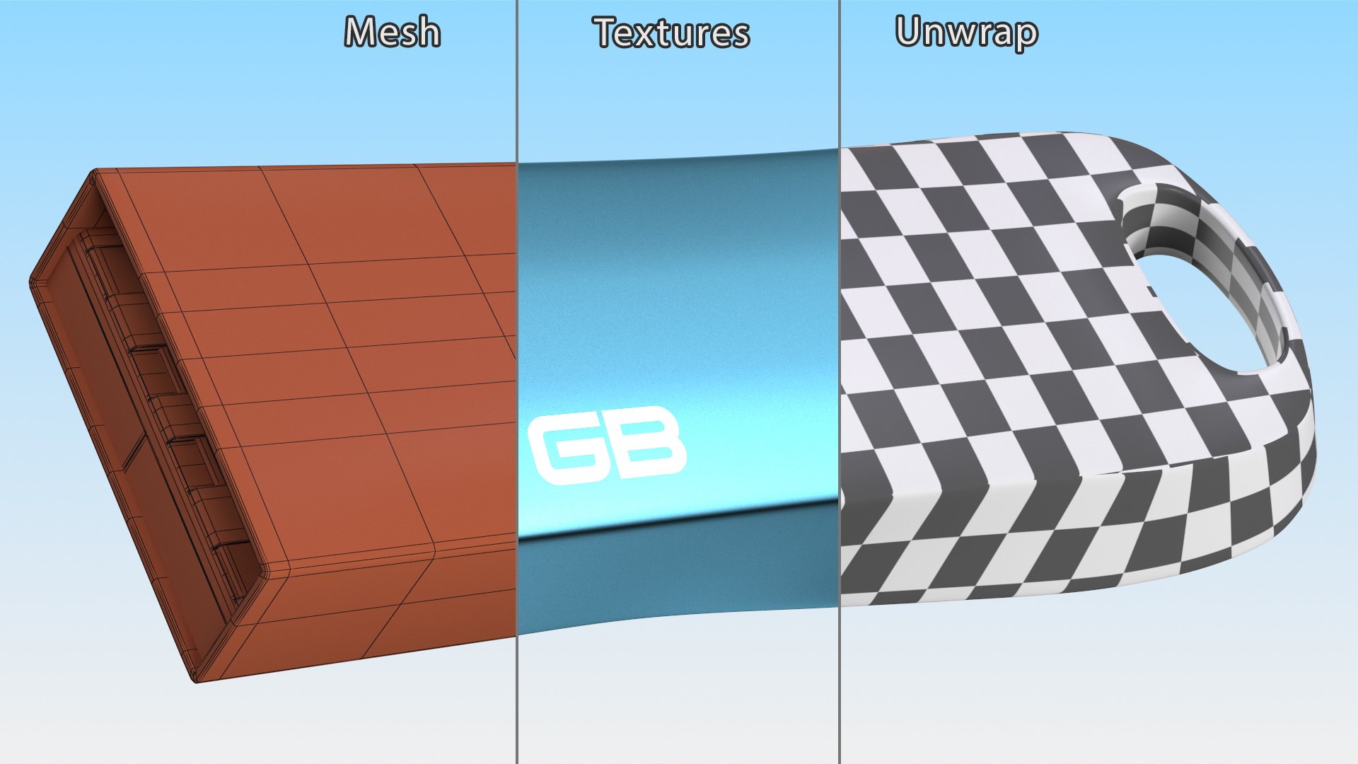 USB Flash Drive 3D Model - TurboSquid 1980919