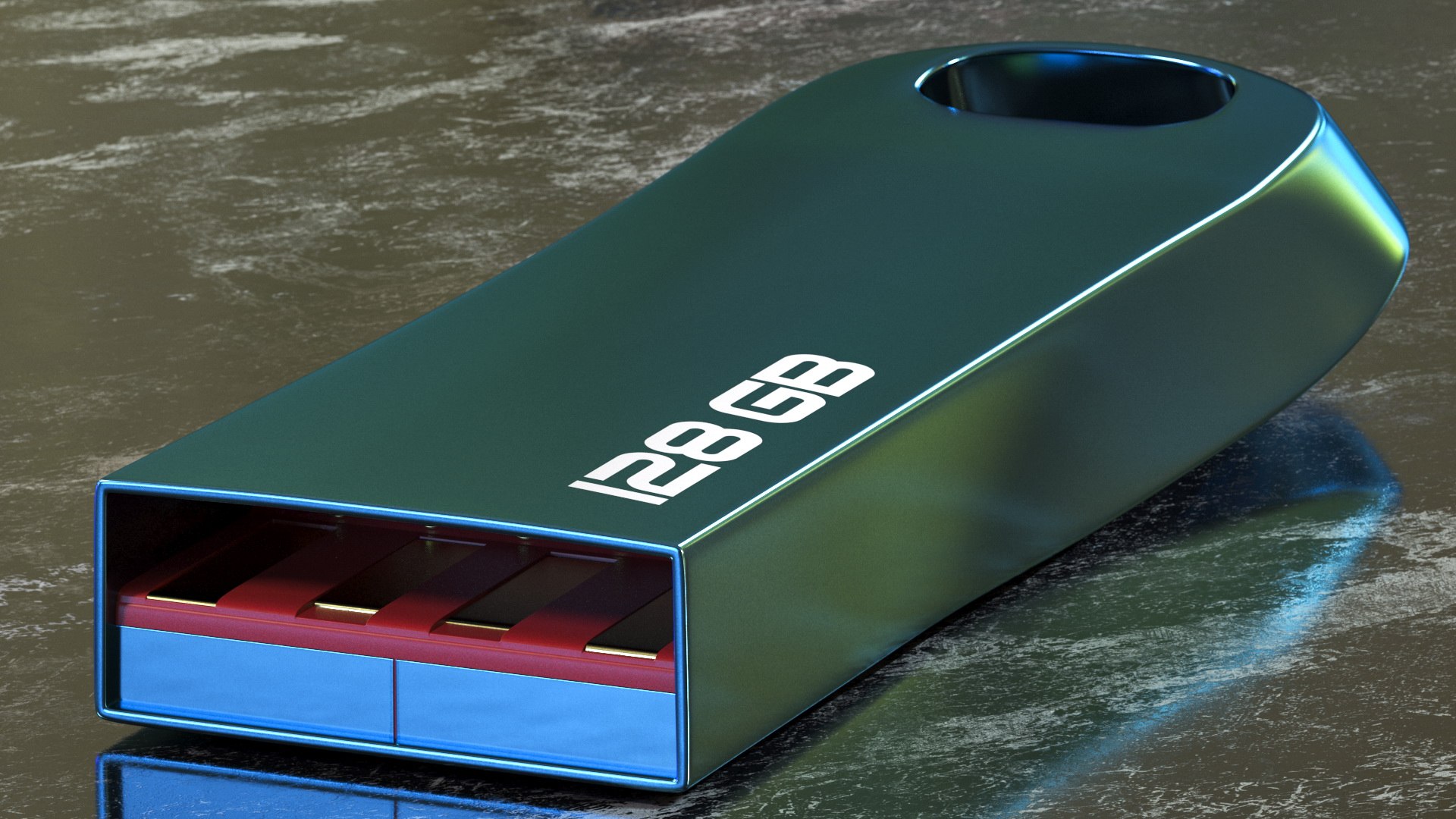 USB Flash Drive 3D Model - TurboSquid 1980919