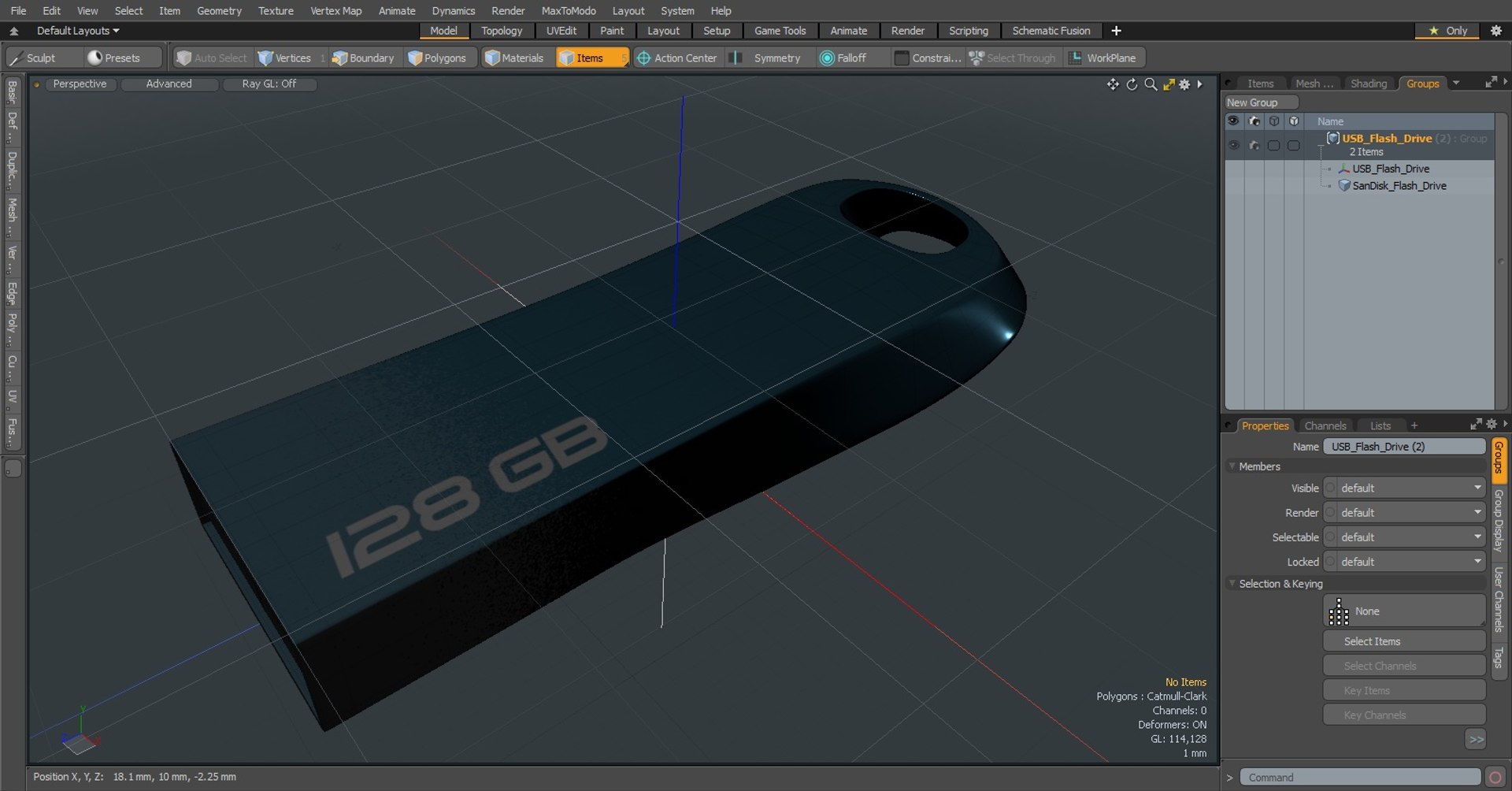 USB Flash Drive 3D Model - TurboSquid 1980919
