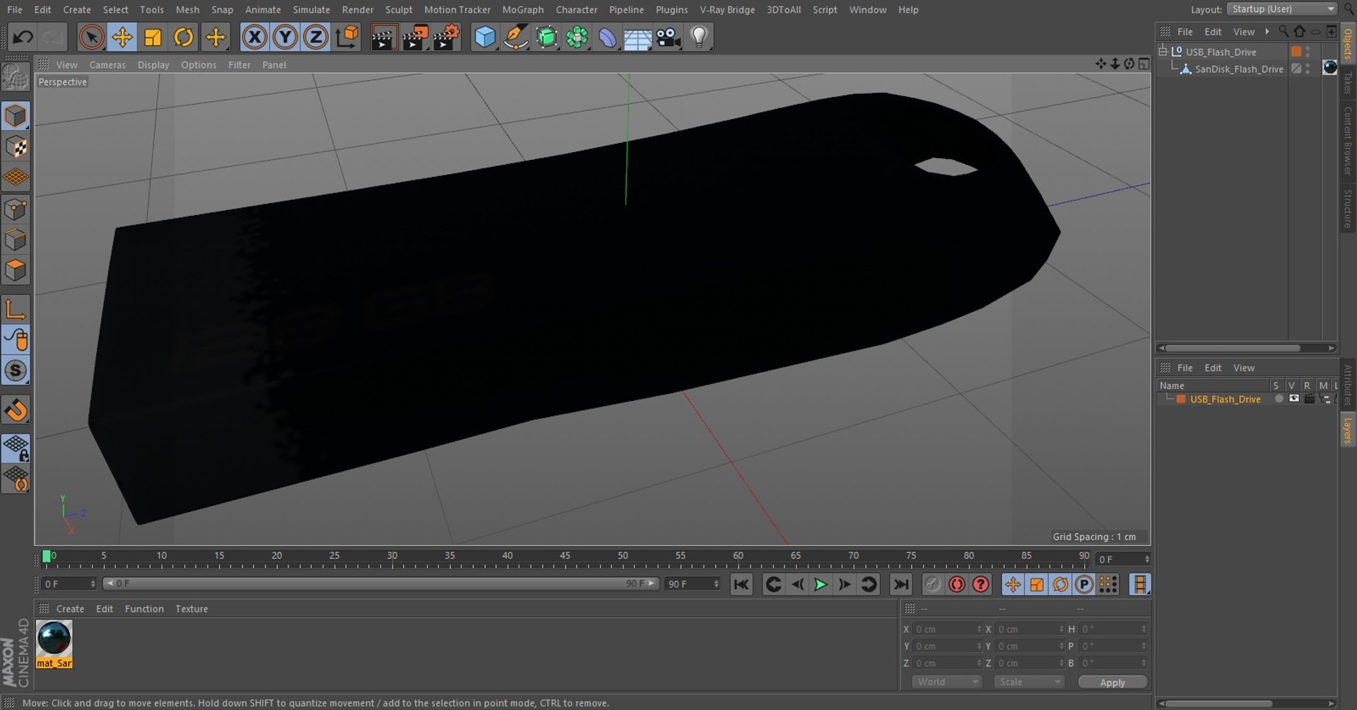 USB Flash Drive 3D Model - TurboSquid 1980919