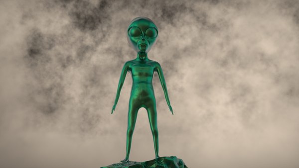 3D alien designed - TurboSquid 1345879