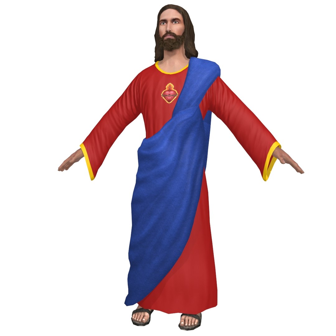 Jesus christ model - TurboSquid 1233148