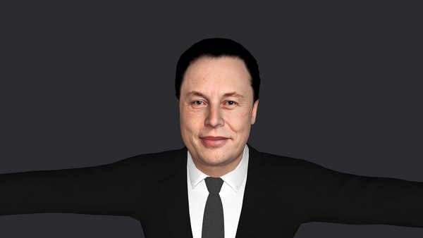 Elon Musk V2 초현실적 전신 완전 장착 3D 캐릭터 3D 모델 - TurboSquid 2116776