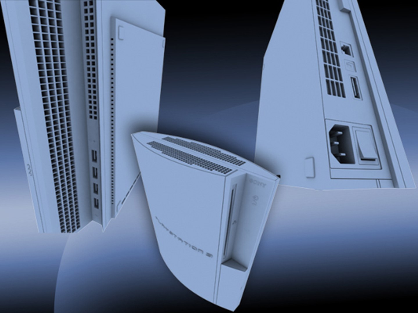 3d Model Playstation 3