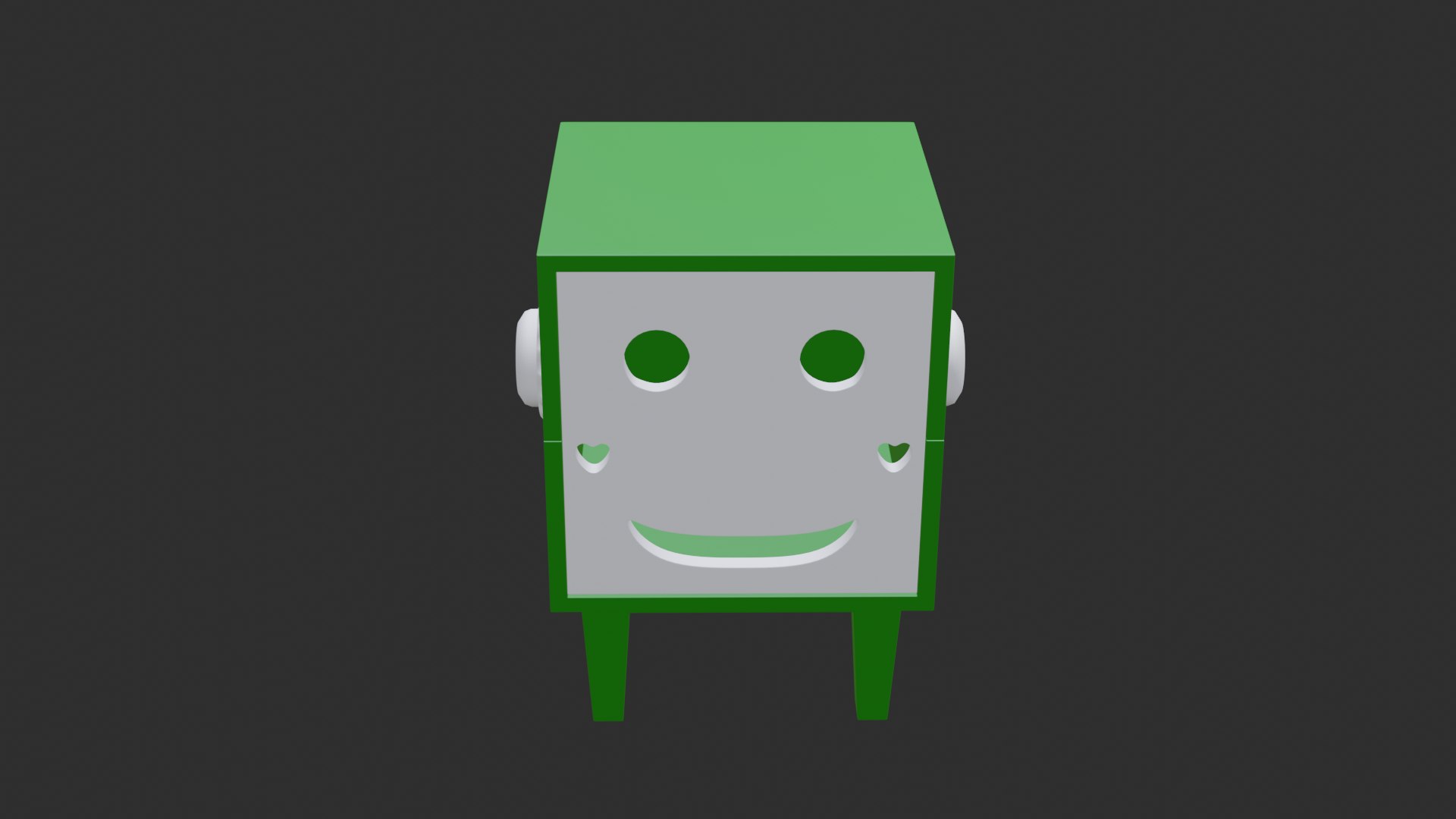 Smiley Tissue Box Model - TurboSquid 2426460