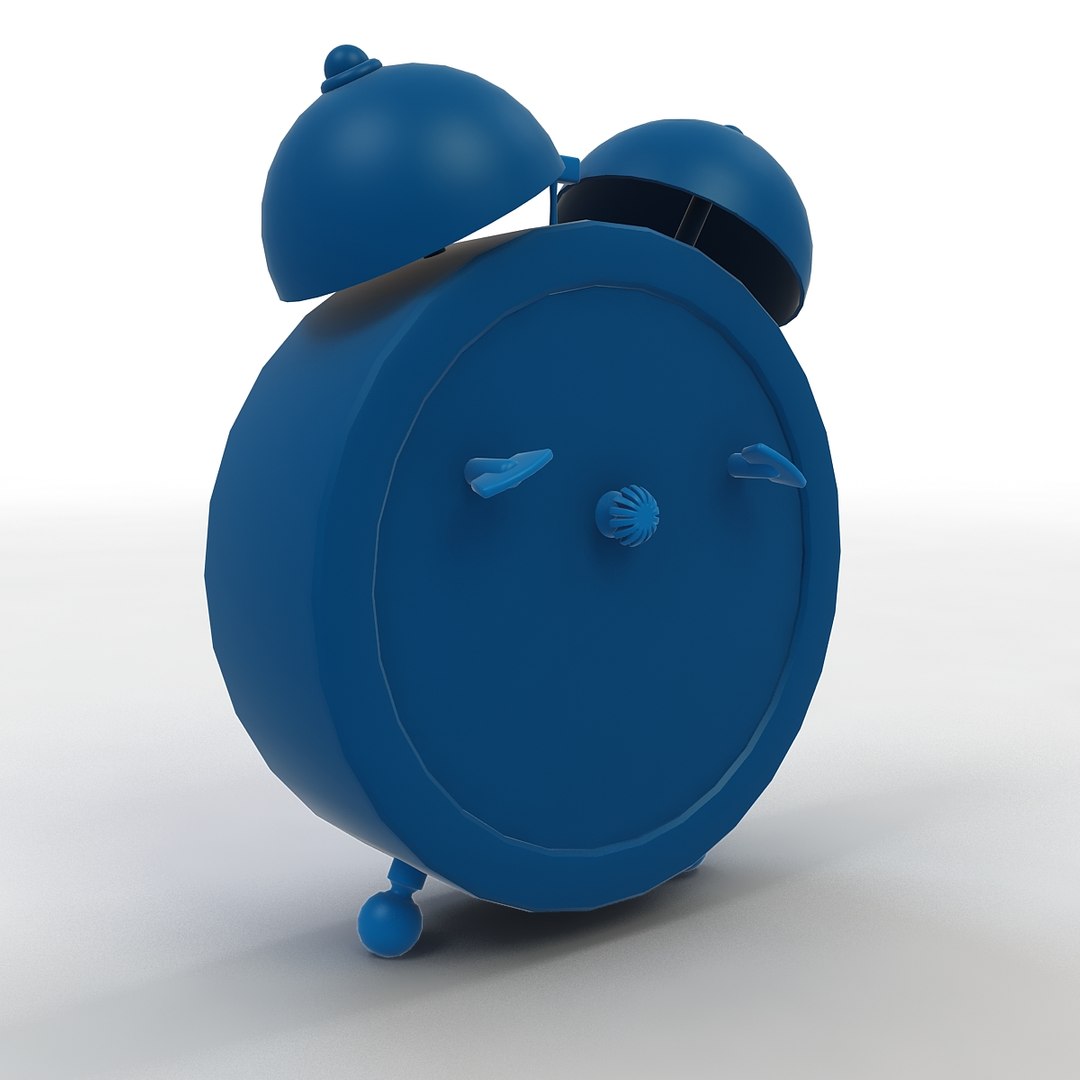 Cartoon clock 3D model | 1148156 | TurboSquid