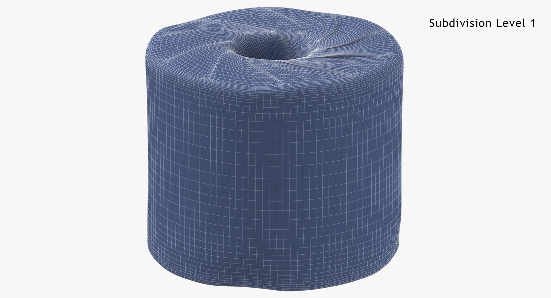 3D model Toilet Paper Single Blank and Generic Label - TurboSquid 2048047