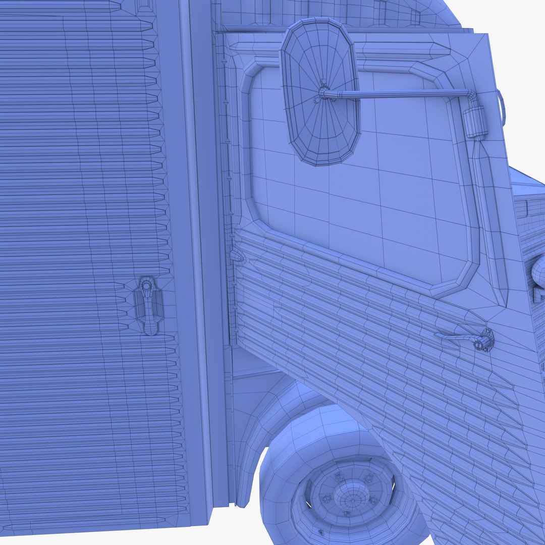 Citroen HY Ambulance with interior 3D model - TurboSquid 1954383