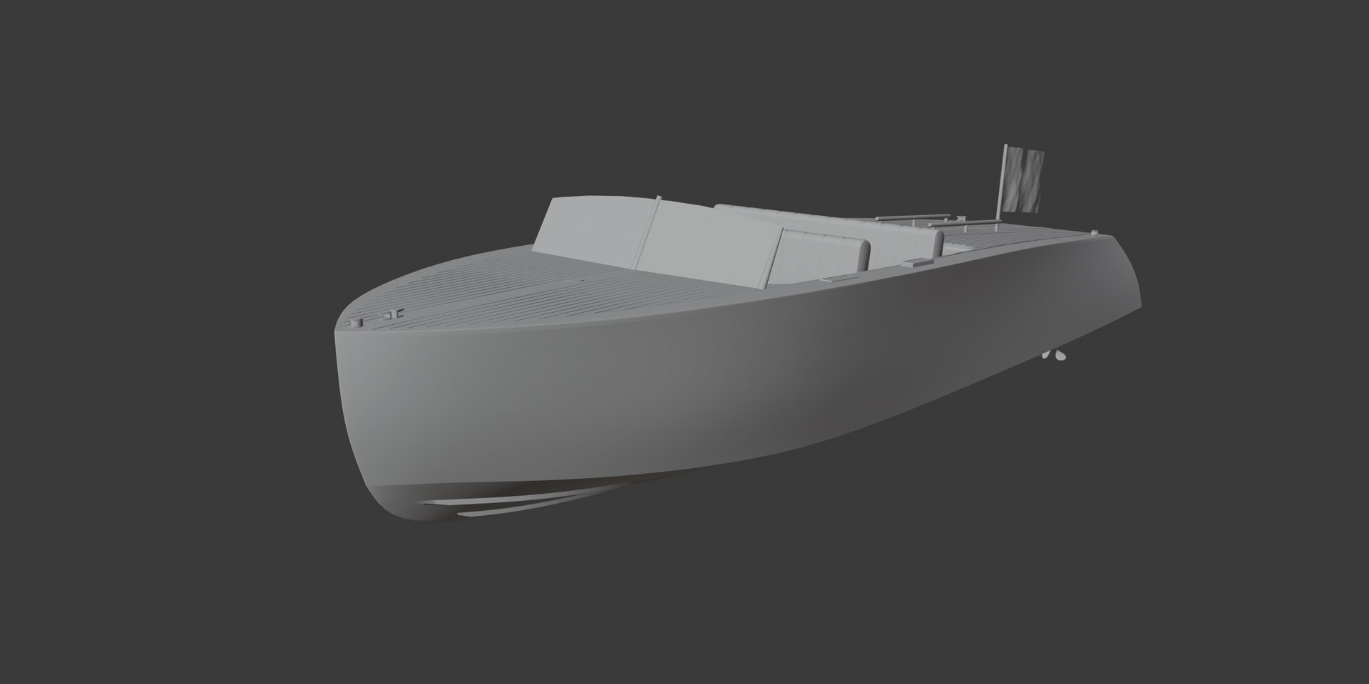 3D Generic Classic Boat Model - TurboSquid 1803761