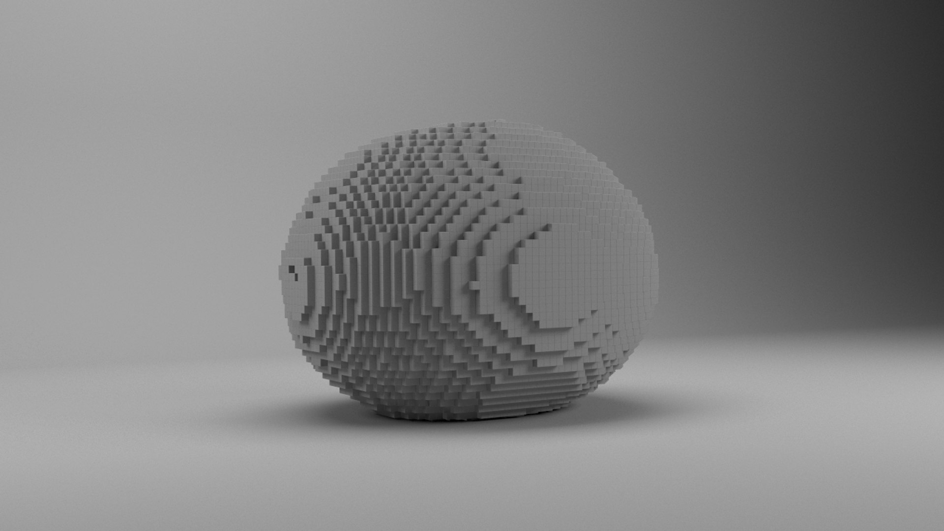 Voxel Watermelon 3D Model - TurboSquid 1287488