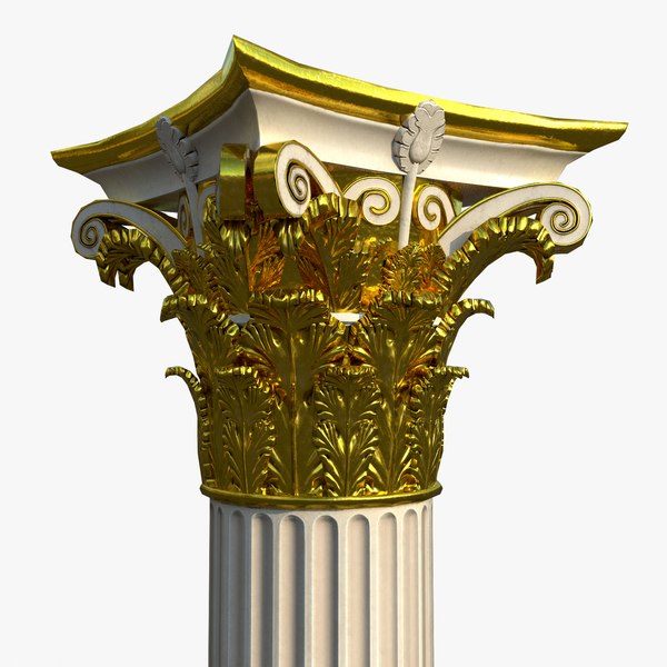 Corinthian Column 3D Models for Download | TurboSquid